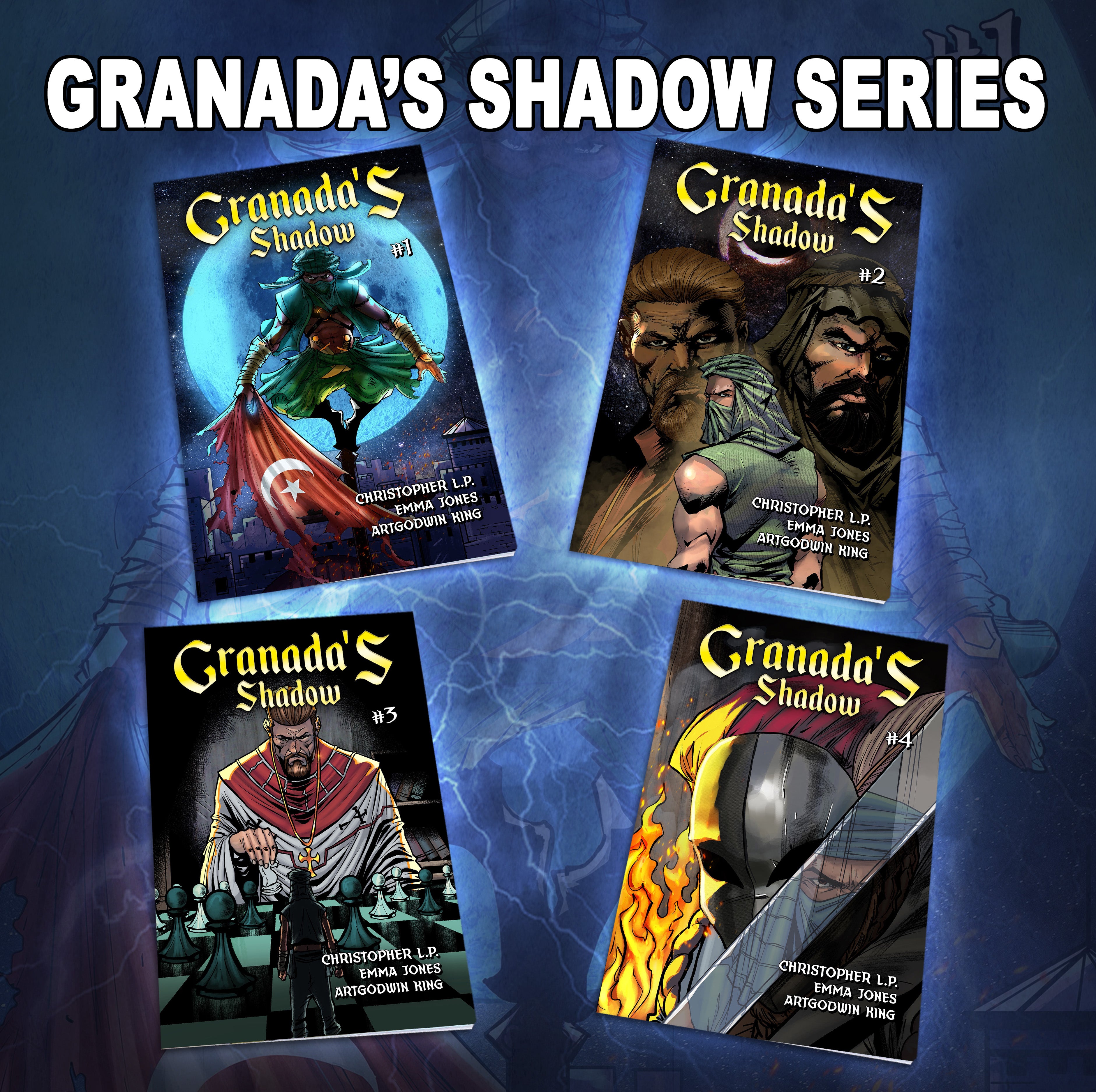 Granada's Shadow Series -Moors- – Black Sands
