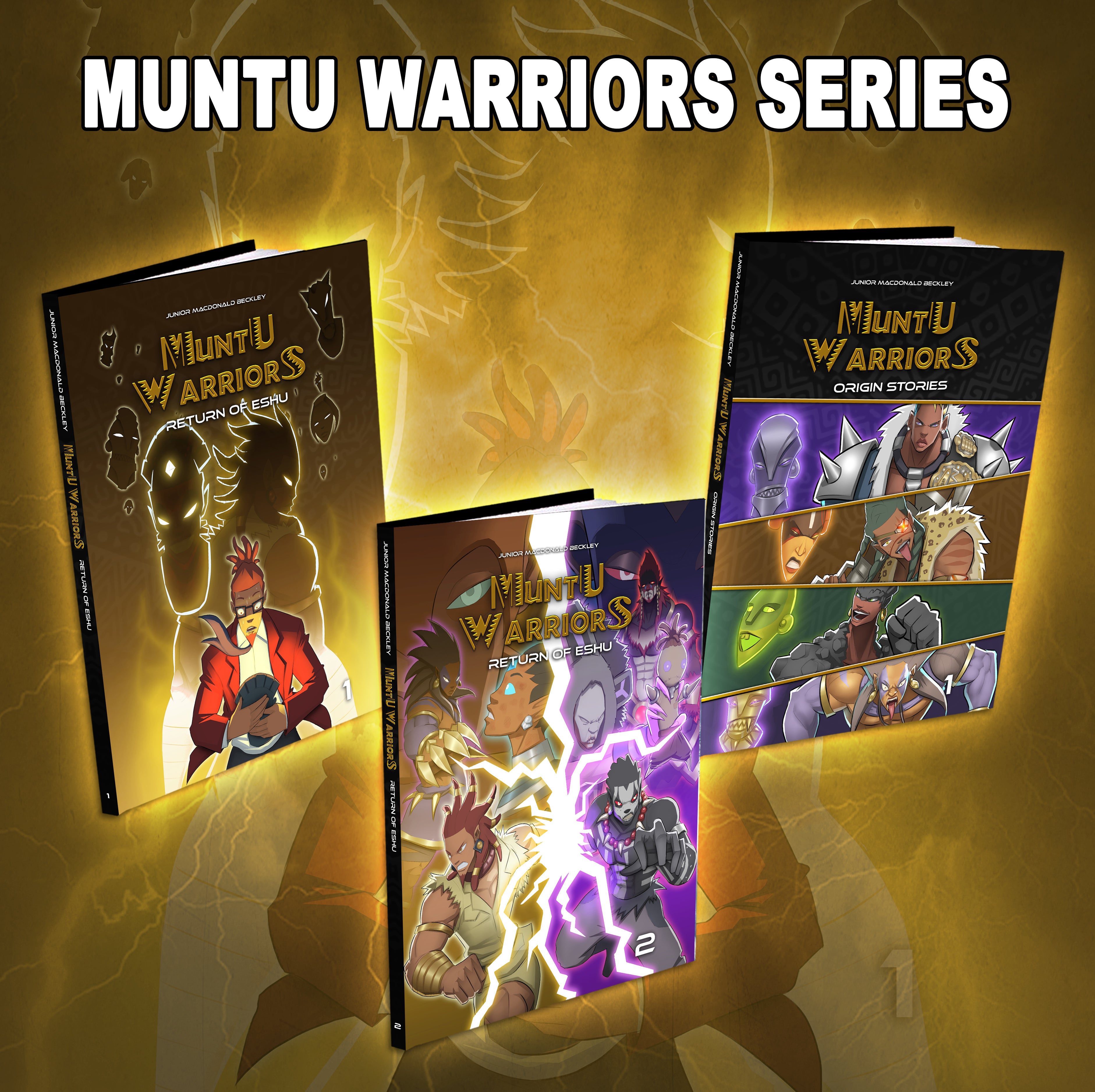 Muntu Warriors, Hardcover Collection – Black Sands